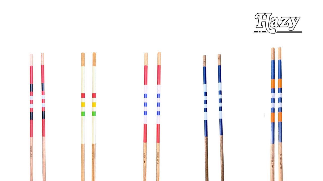 These hickory alignment sticks will instantly enhance your bag's style ...