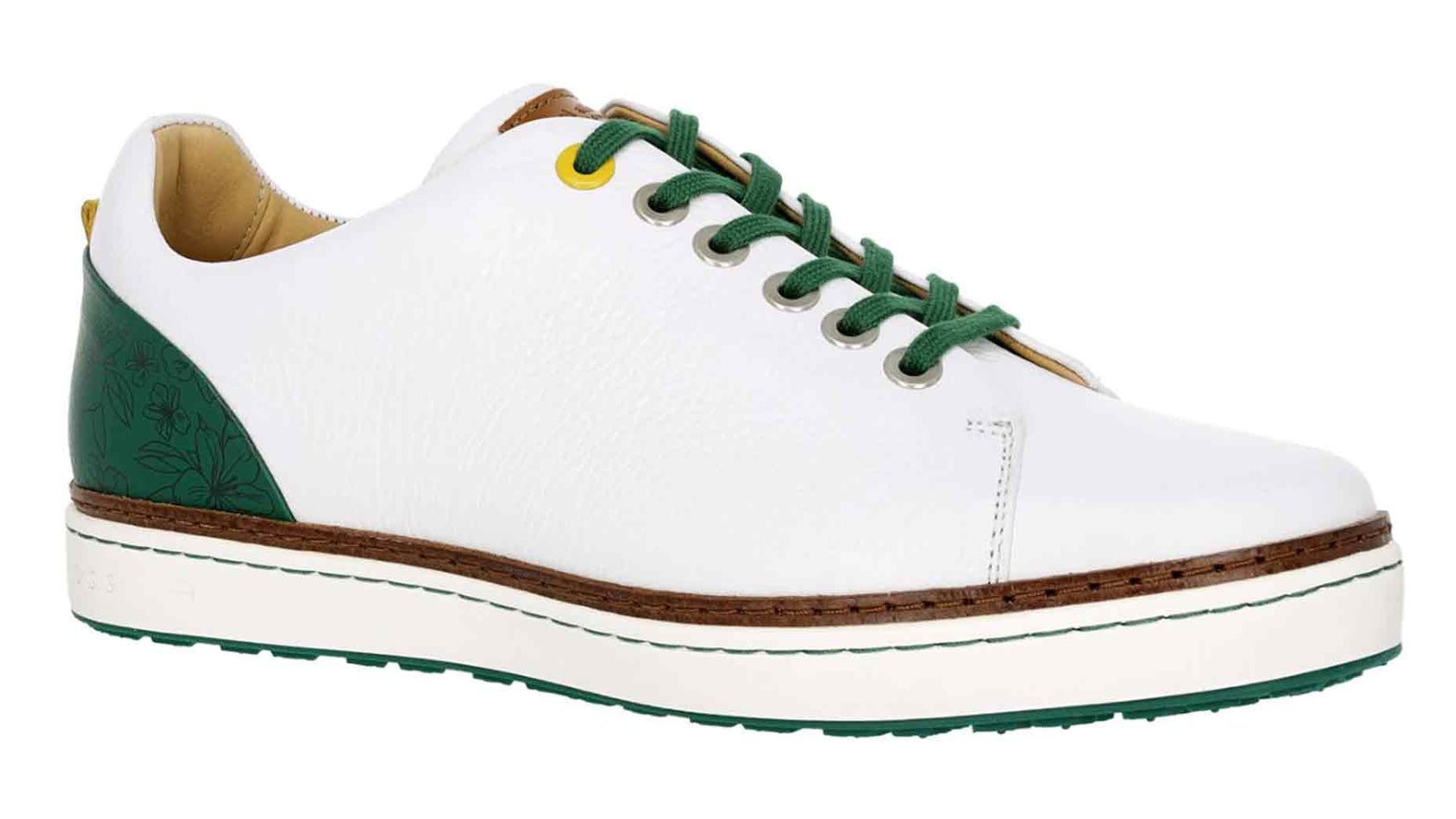 These stylish, Augusta-inspired shoes are sure to put a spring in your step