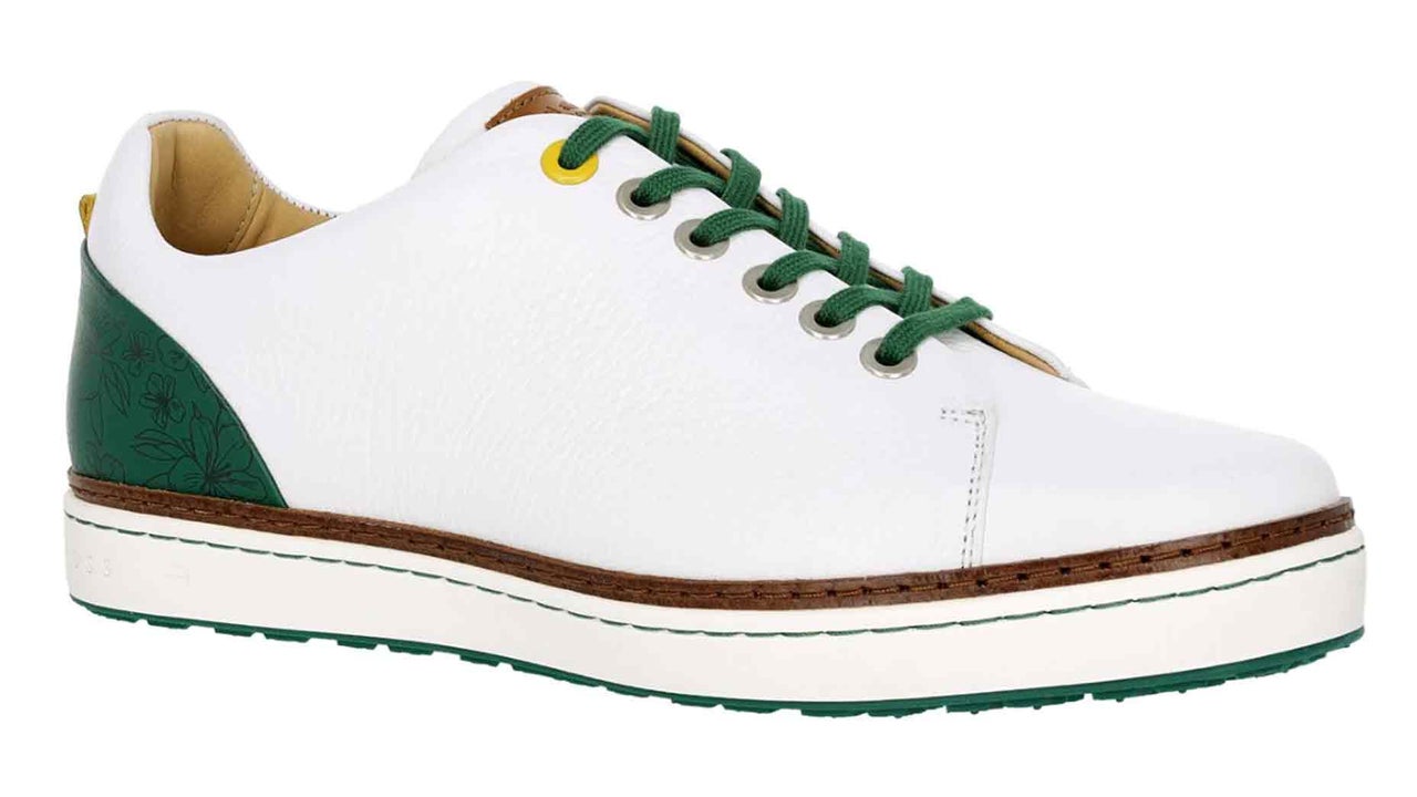 These stylish, Augusta-inspired shoes are sure to put a spring in your step