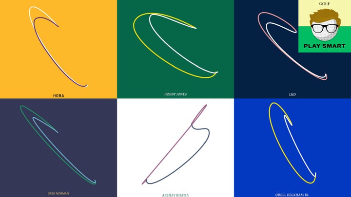 This artist is helping golfers discover their unique 'golf-swing signature'