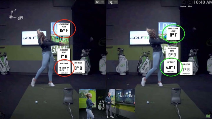 The range drill that gave this golfer's swing a quick power boost