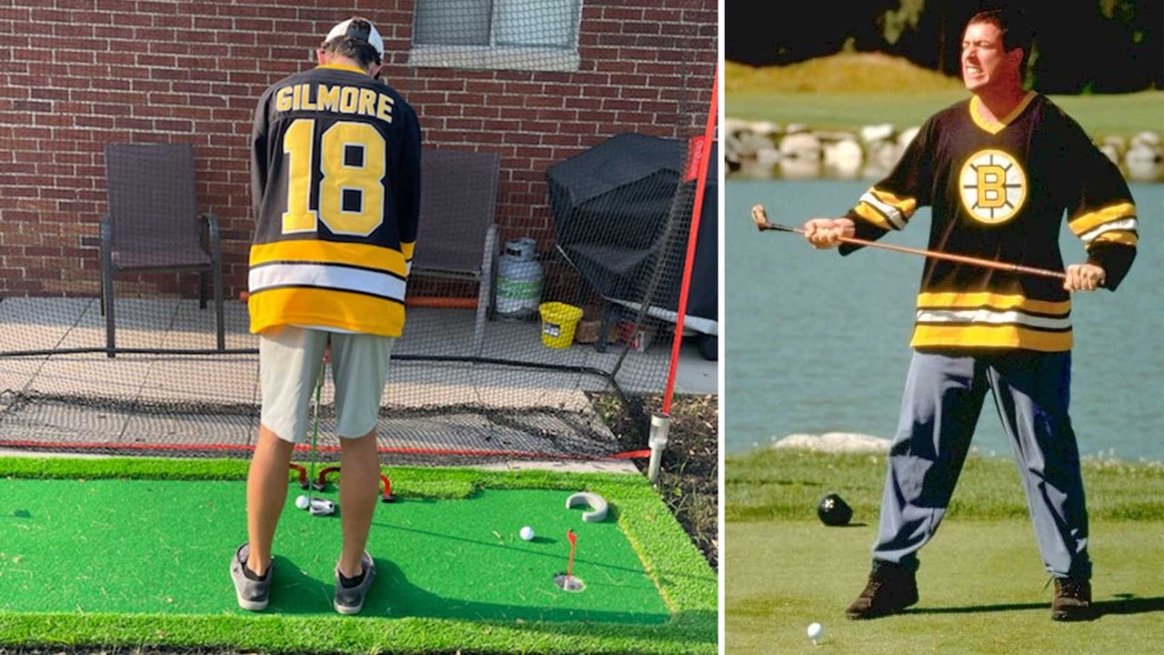 There's a real-life Happy Gilmore, and he's really good at golf