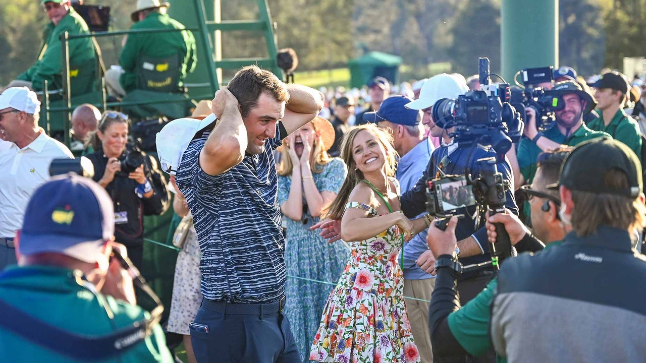 The strange way Scottie Scheffler 'celebrated' his Masters win