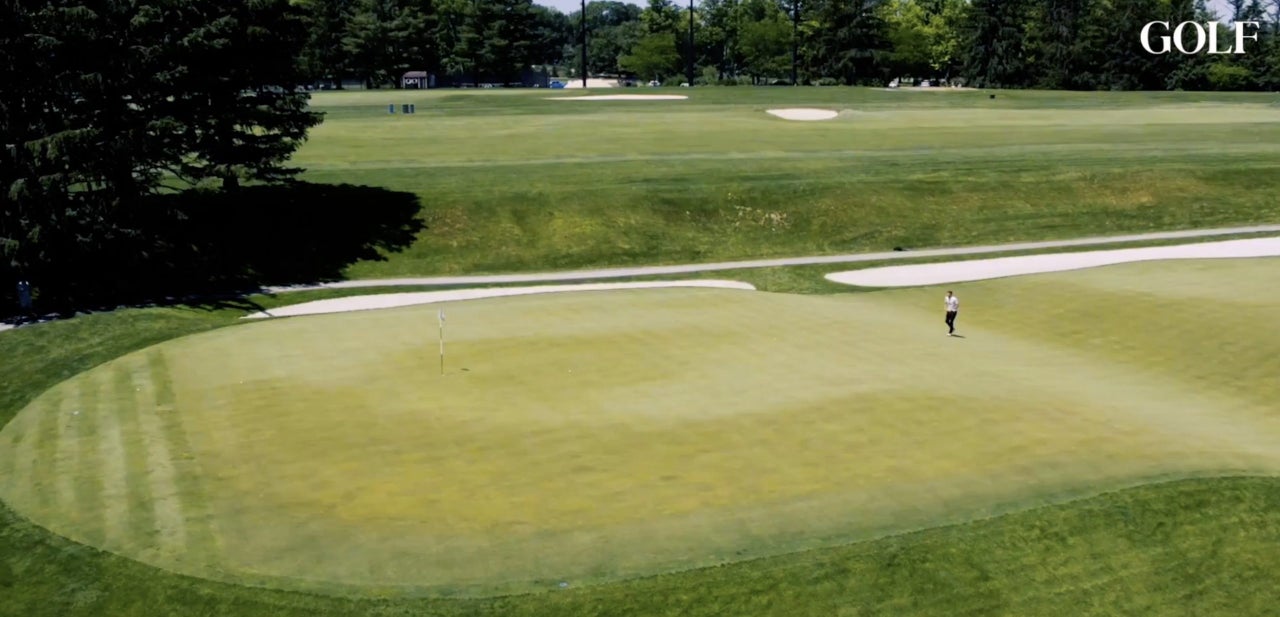 What I learned trying to conquer one of the most unique greens in golf