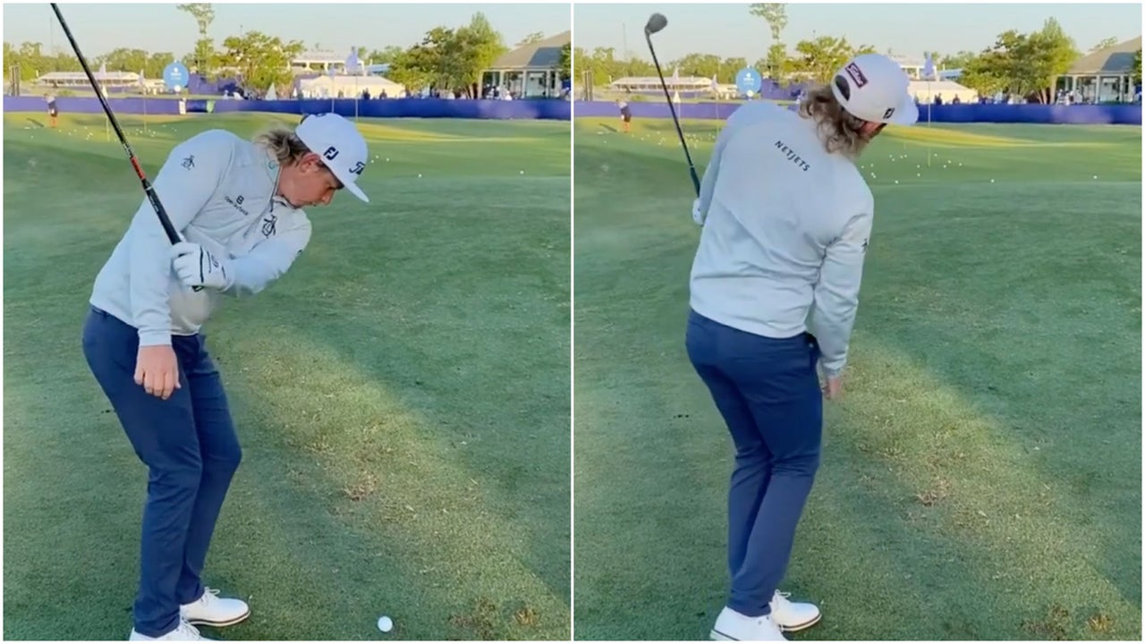 Cam Smith shows you how to hit a perfect spinny chip — in 14 seconds