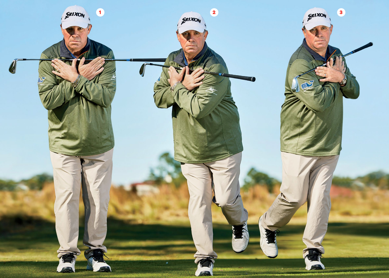 Use this drill to improve your pivot and add power to your swing