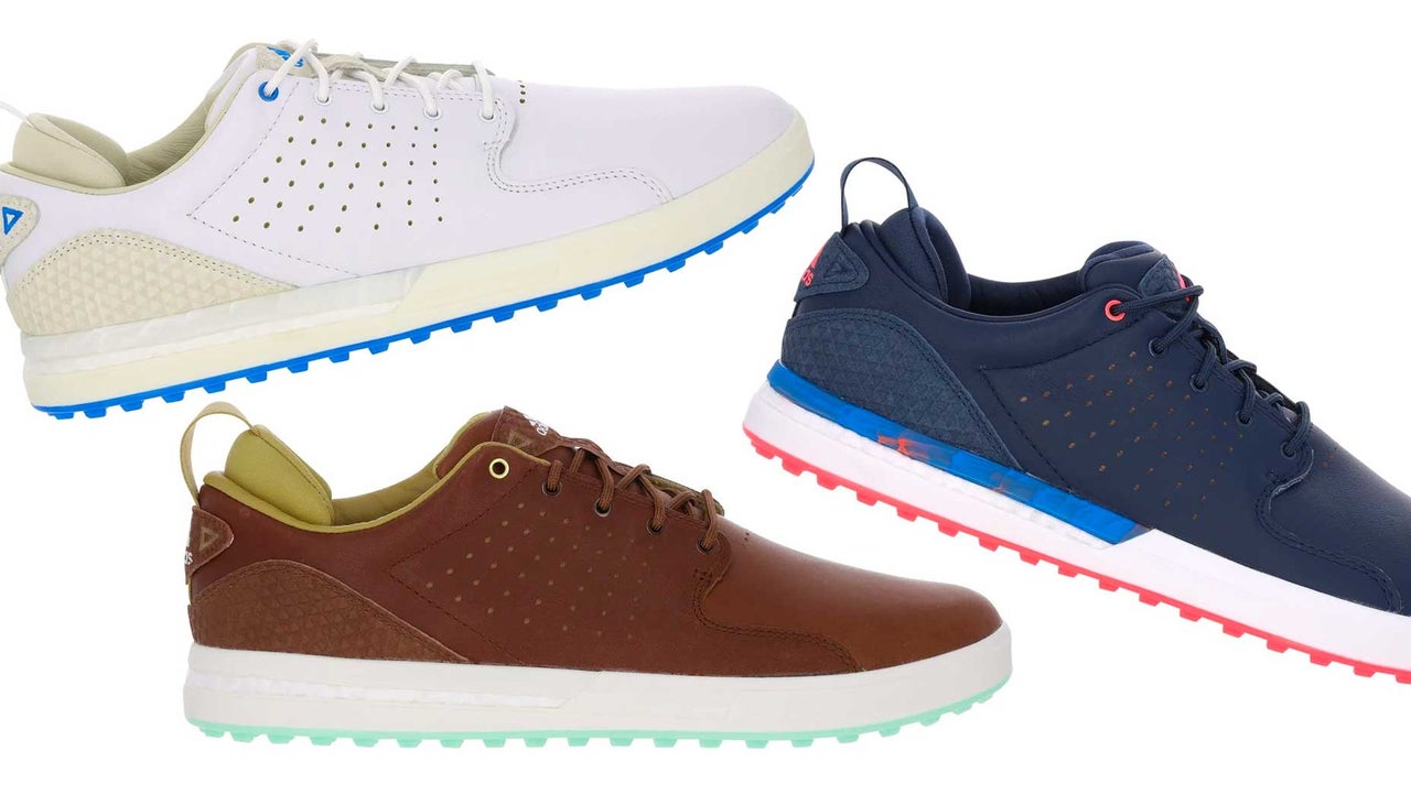These spikeless golf shoes are stylish and eco-friendly