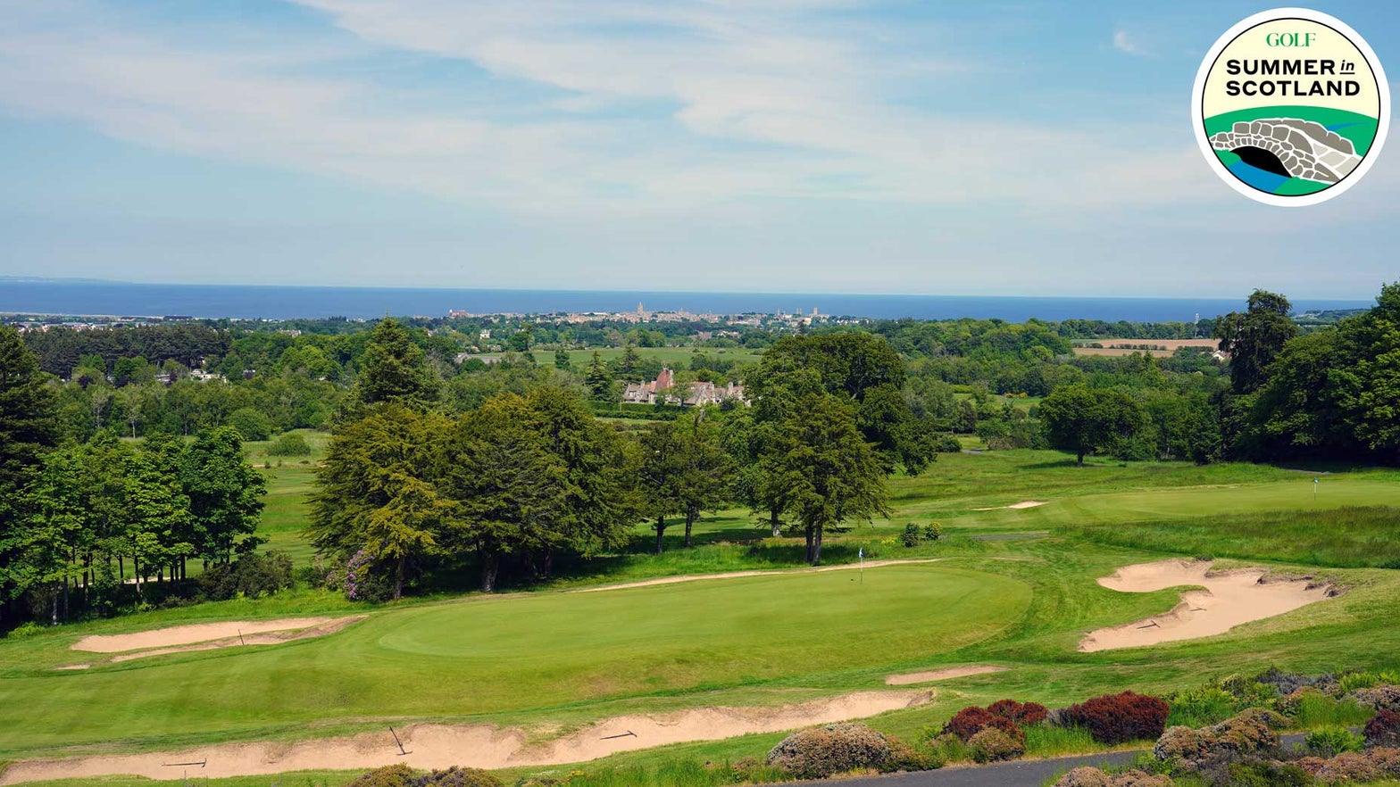 The best views of St. Andrews come from two wildly different courses