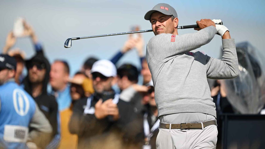 The ingenious trick Adam Scott uses to check his grip before every shot