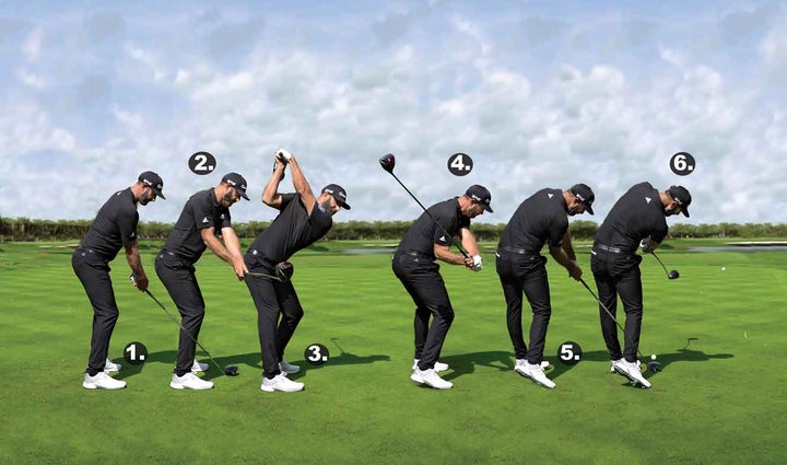 Dustin Johnson swing: The 6 keys to the two-time major winner's swing