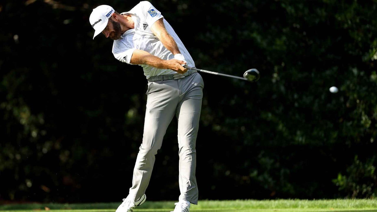 Dustin Johnson explains why he hits a fade — and how it helps his game