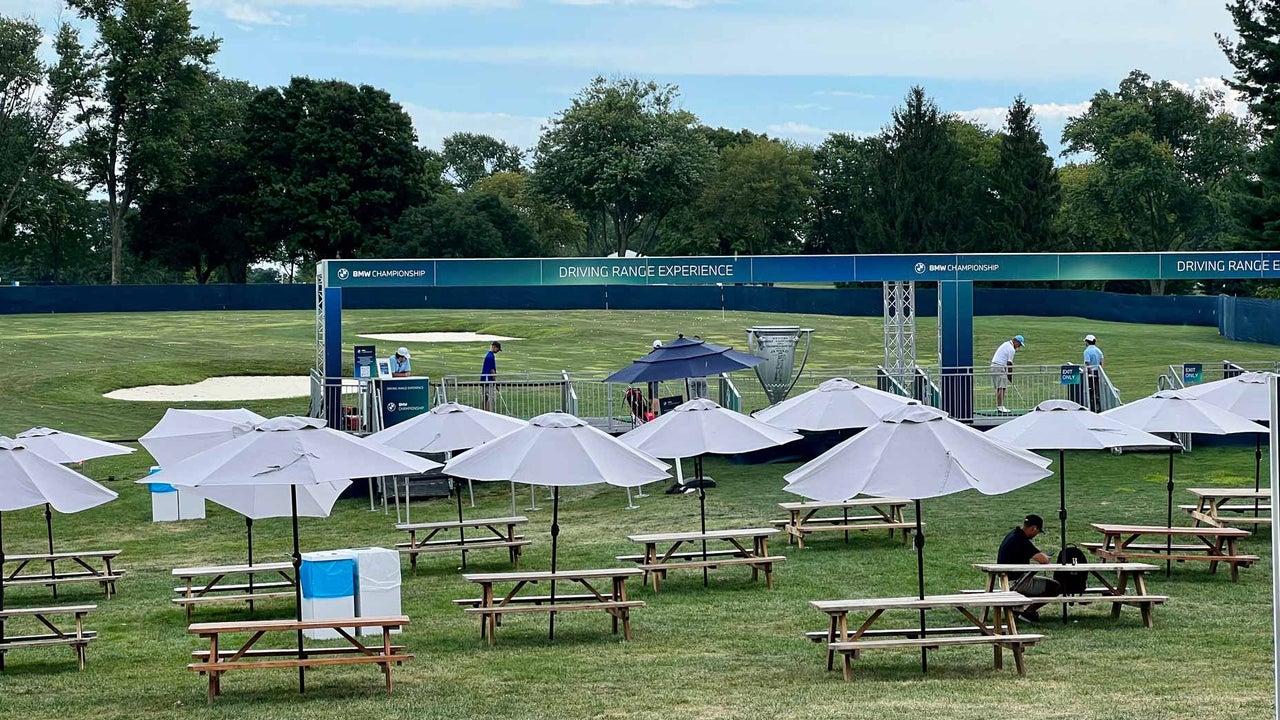 The range at this week’s Tour event would give weekend hackers anxiety