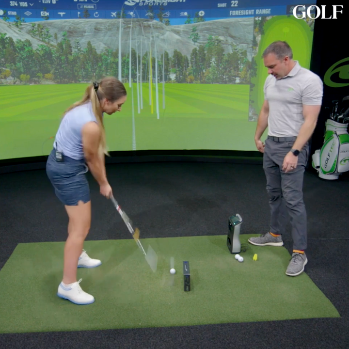This 3-step range fix will stop you swinging over the top