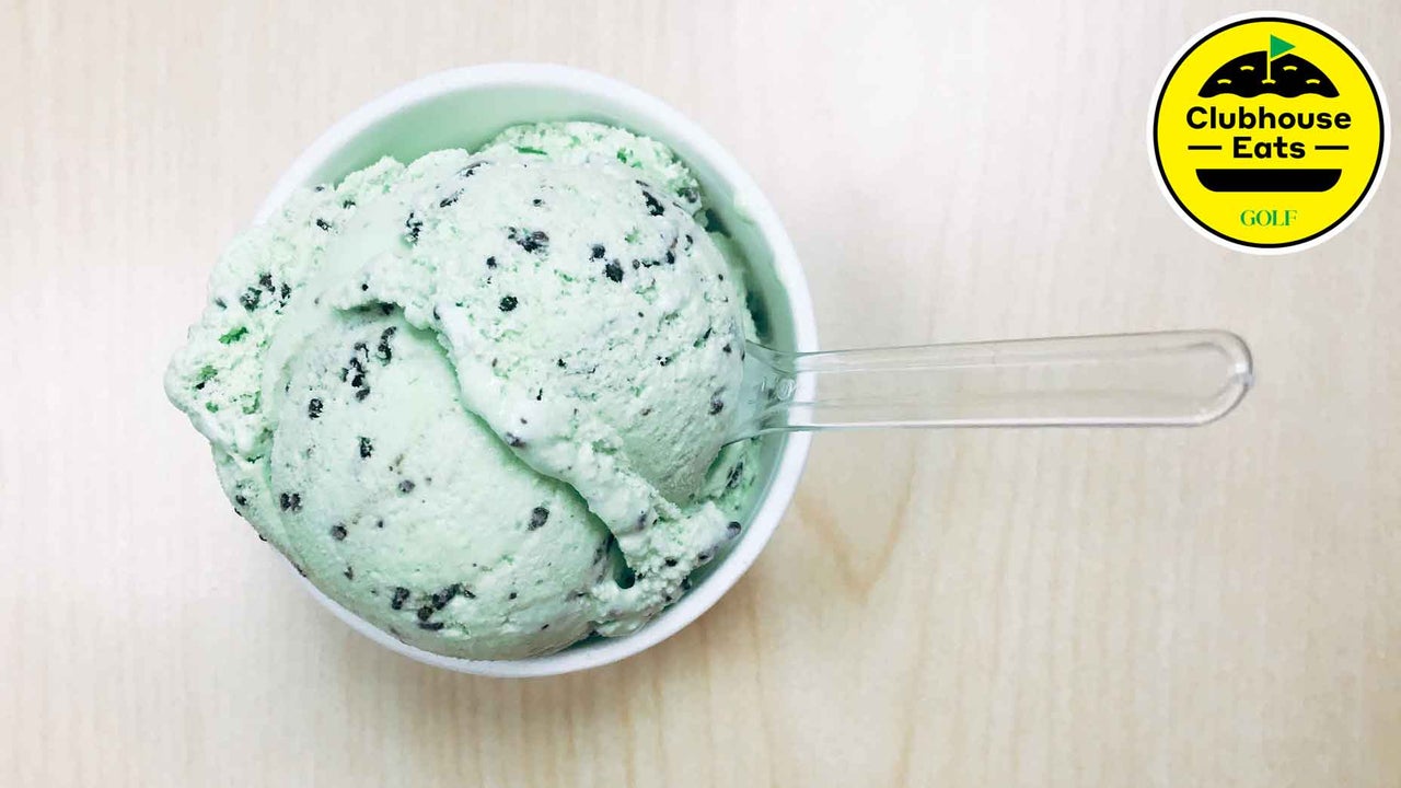 How to make delicious mint ice cream, according to a golf-club chef