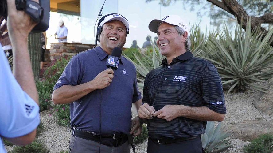 At the Masters, Tiger Woods and Freddie Couples are frozen in time