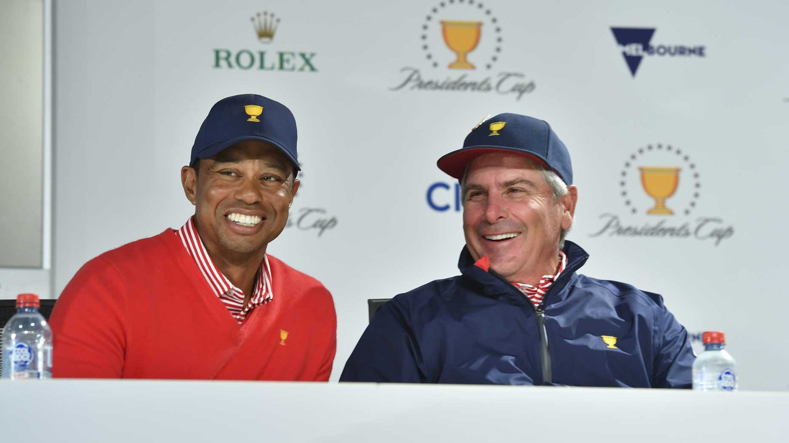 This epic Fred Couples prank left Tiger Woods in disbelief