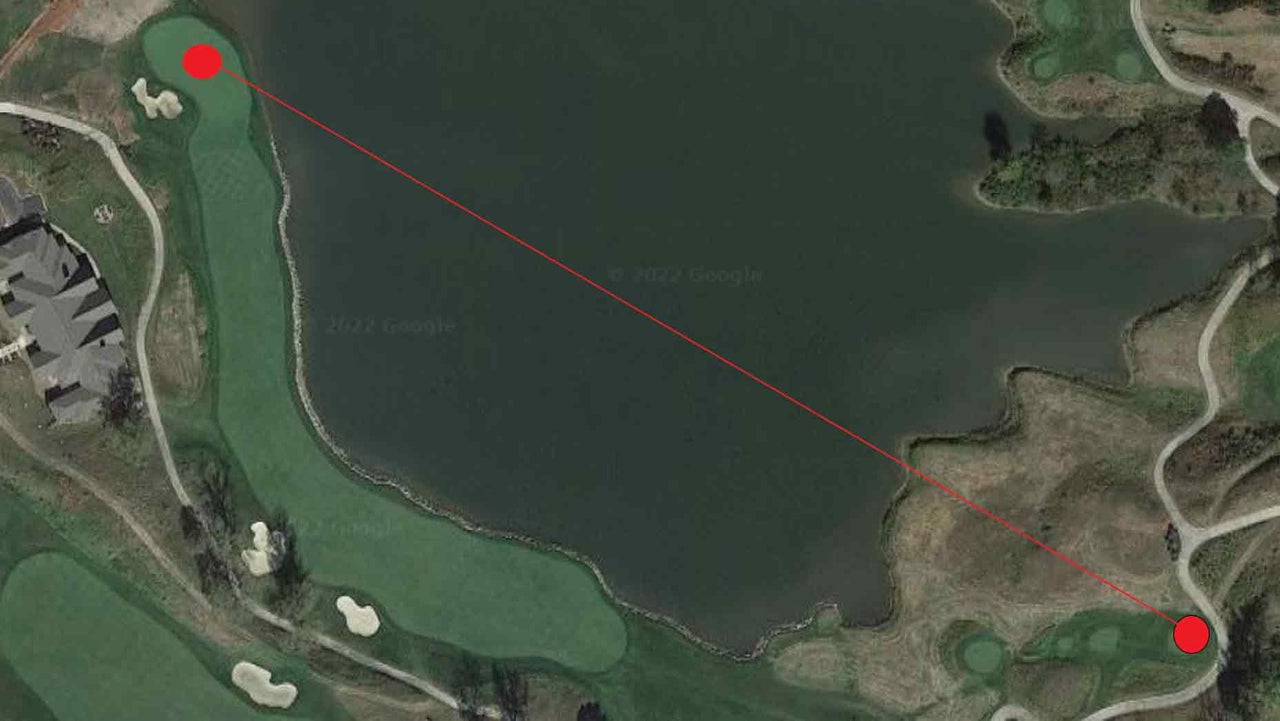 How Google Earth made this pro aim directly at the trees