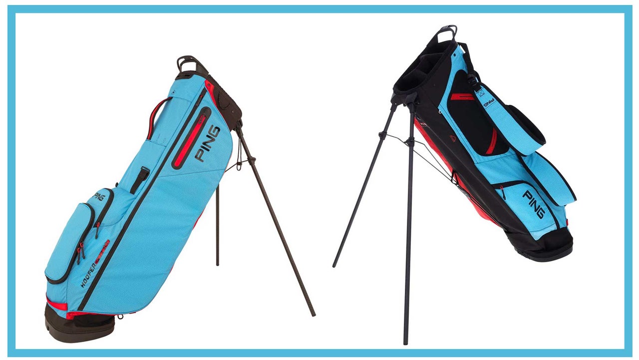 This eye-catching golf bag is super lightweight: Gimme That