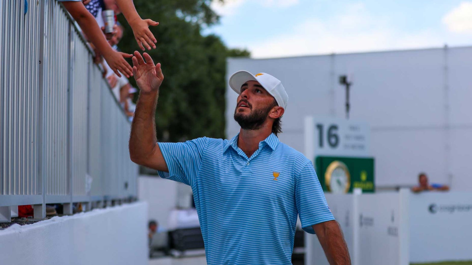 At the Presidents Cup, Max Homa earned something he's always wanted
