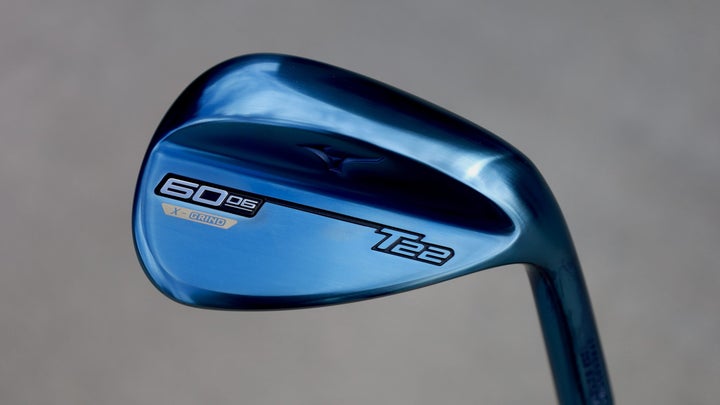 Mizuno adds blue ion plating finish option to T22 wedge line