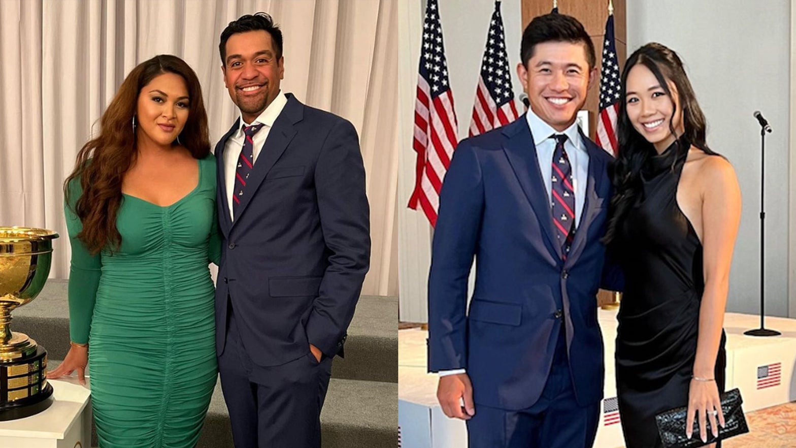 Presidents Cup gala: WAGs, photos and the King of Quail Hollow