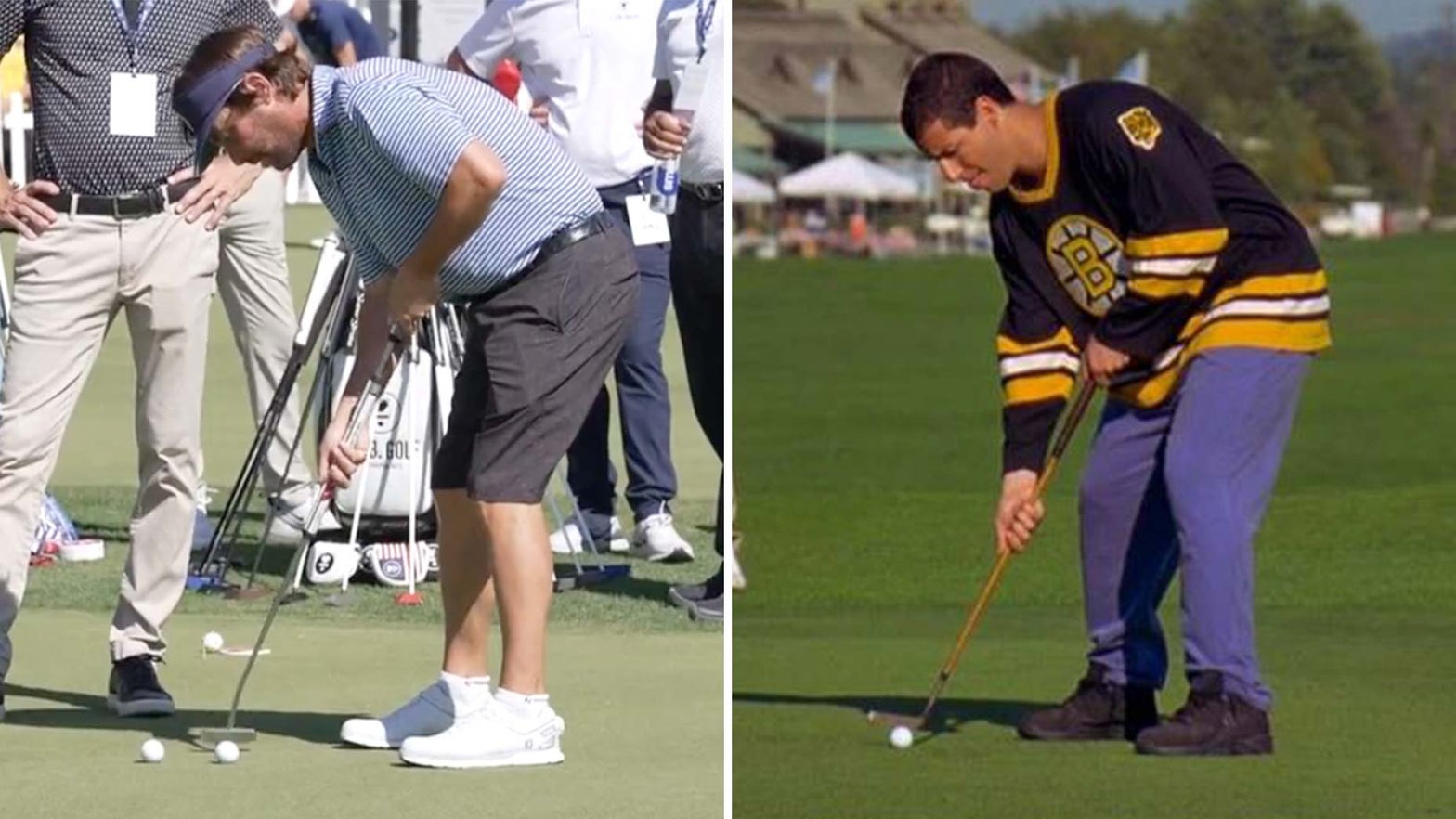 'Just tap it in:' Pro explains bizarre Happy Gilmore-style putting approach