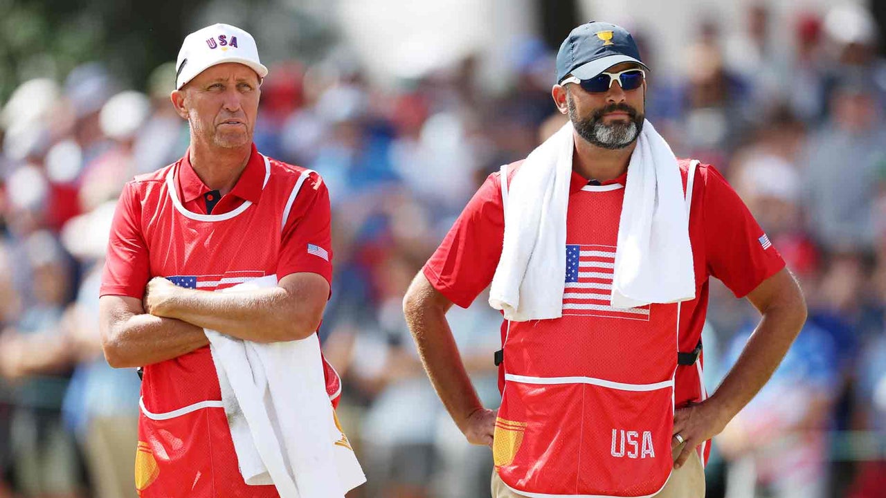 Jim 'Bones' Mackay says this caddie is the most enjoyable to play with