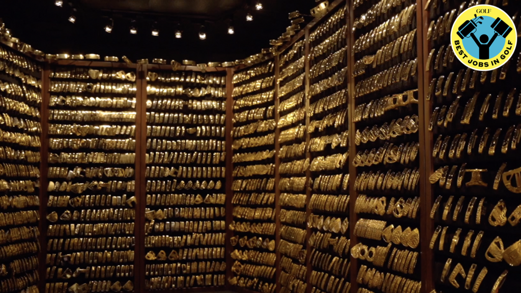 Why the PING Gold Putter Vault keeper has one of the Best Jobs in Golf