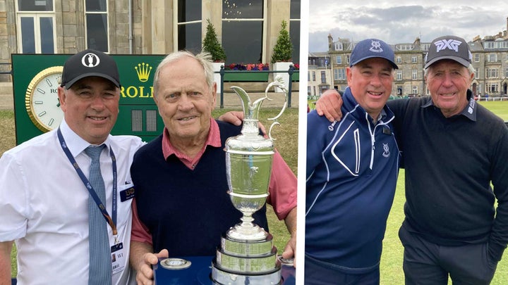 Those dream rounds at St. Andrews' Old Course? This guy starts them
