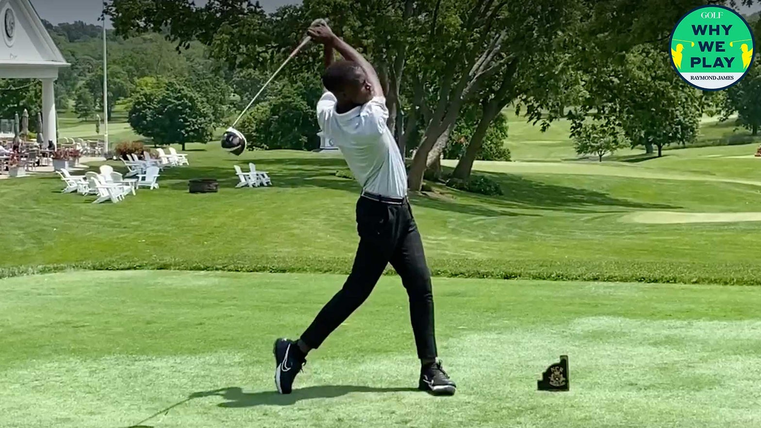 He had never touched a golf club. This college team recruited him anyway