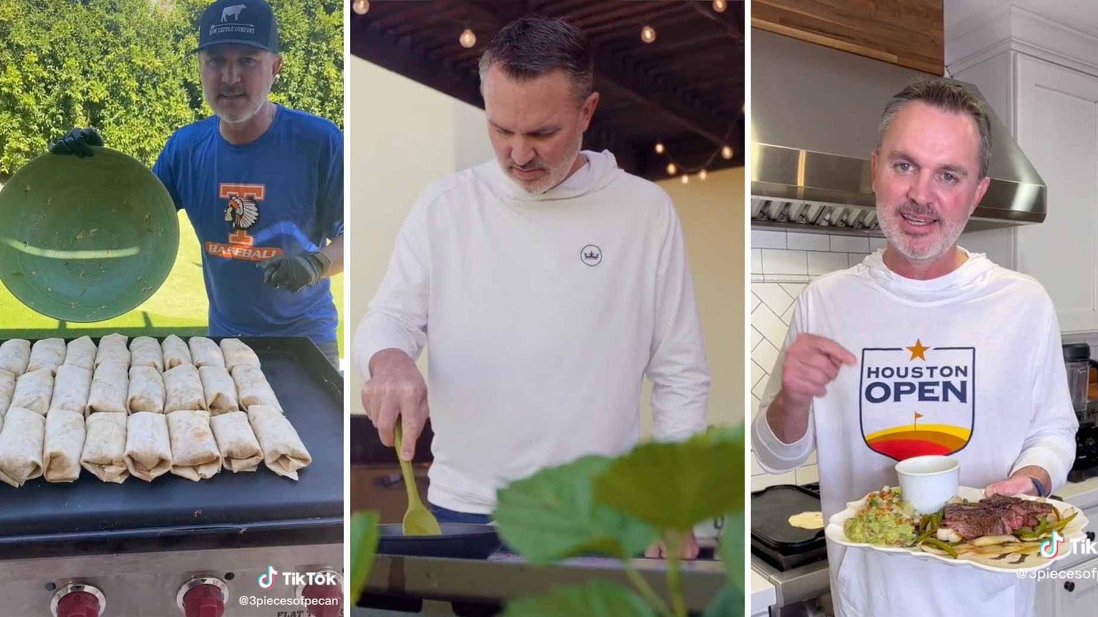 From PGA Tour to...TikTok chef? An unlikely journey to 1 million followers
