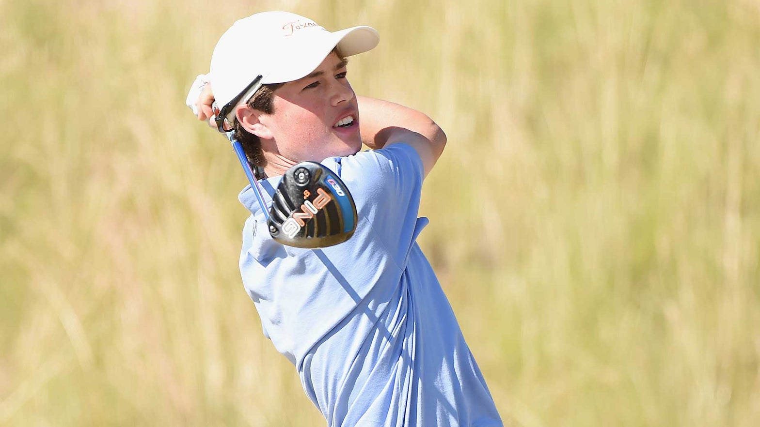 What's it like warming up next to Rory McIlroy as a 15-year-old?