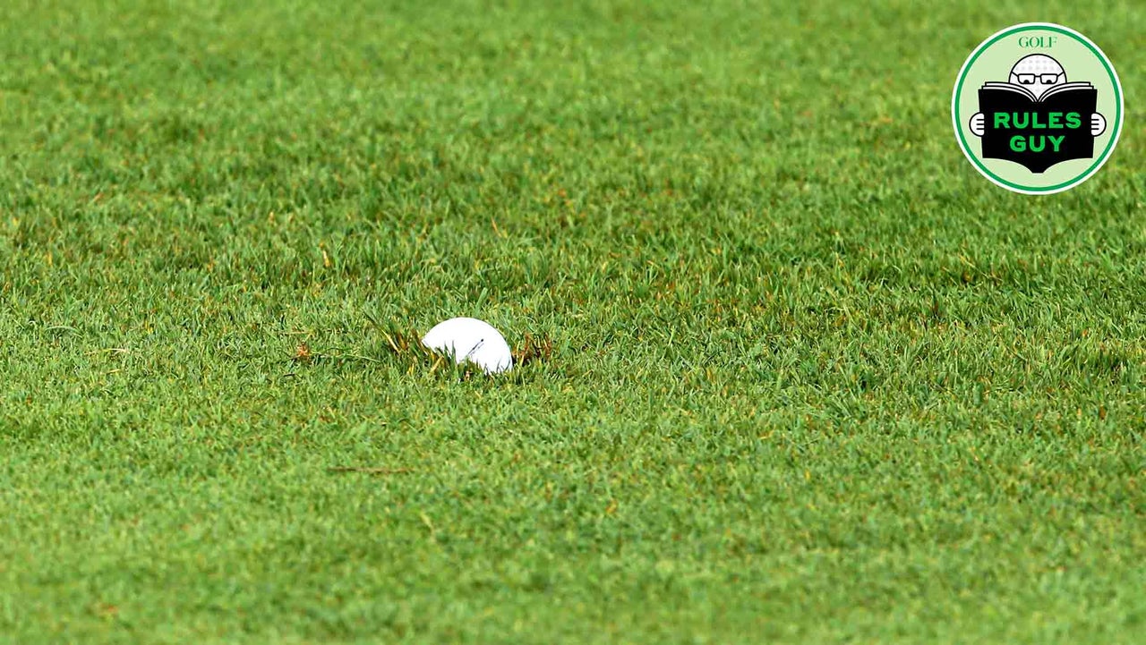 Can an embedded ball be denied free relief? Rules Guy