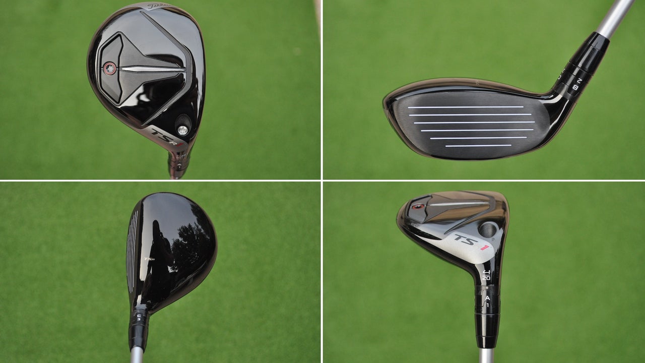 Titleist's lightweight TSR1 drivers, fairway woods and hybrids