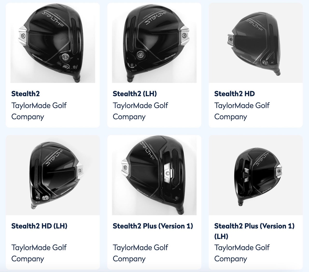 New Callaway, TaylorMade clubs spotted on USGA conforming list