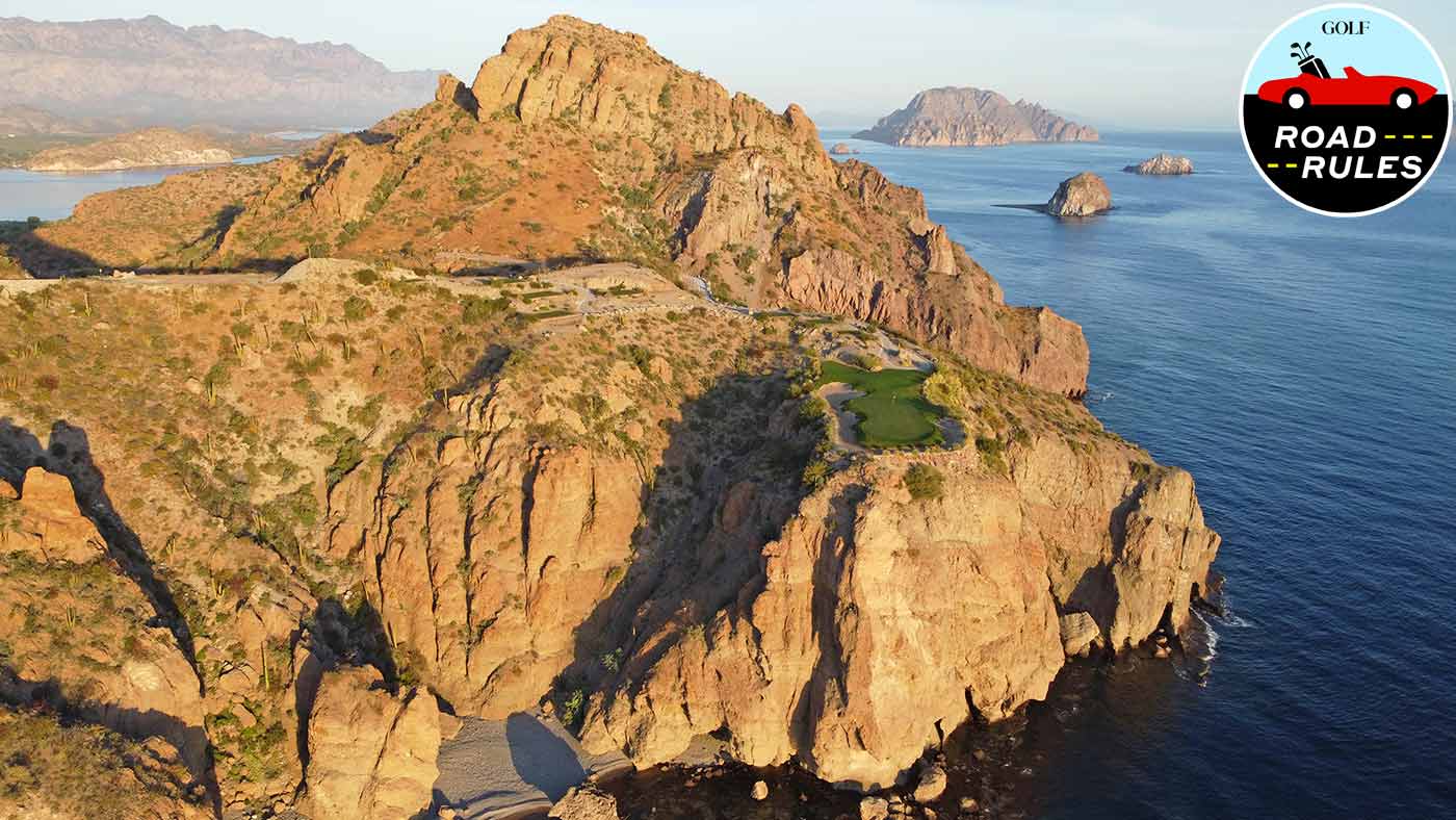 Danzante Bay's clifftop 17th is a stunner you need to see in person