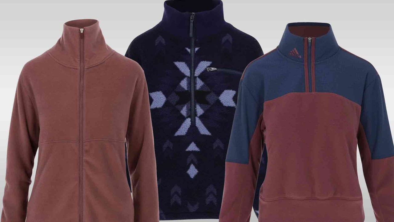These cozy, fleece layers are perfect for winter golf