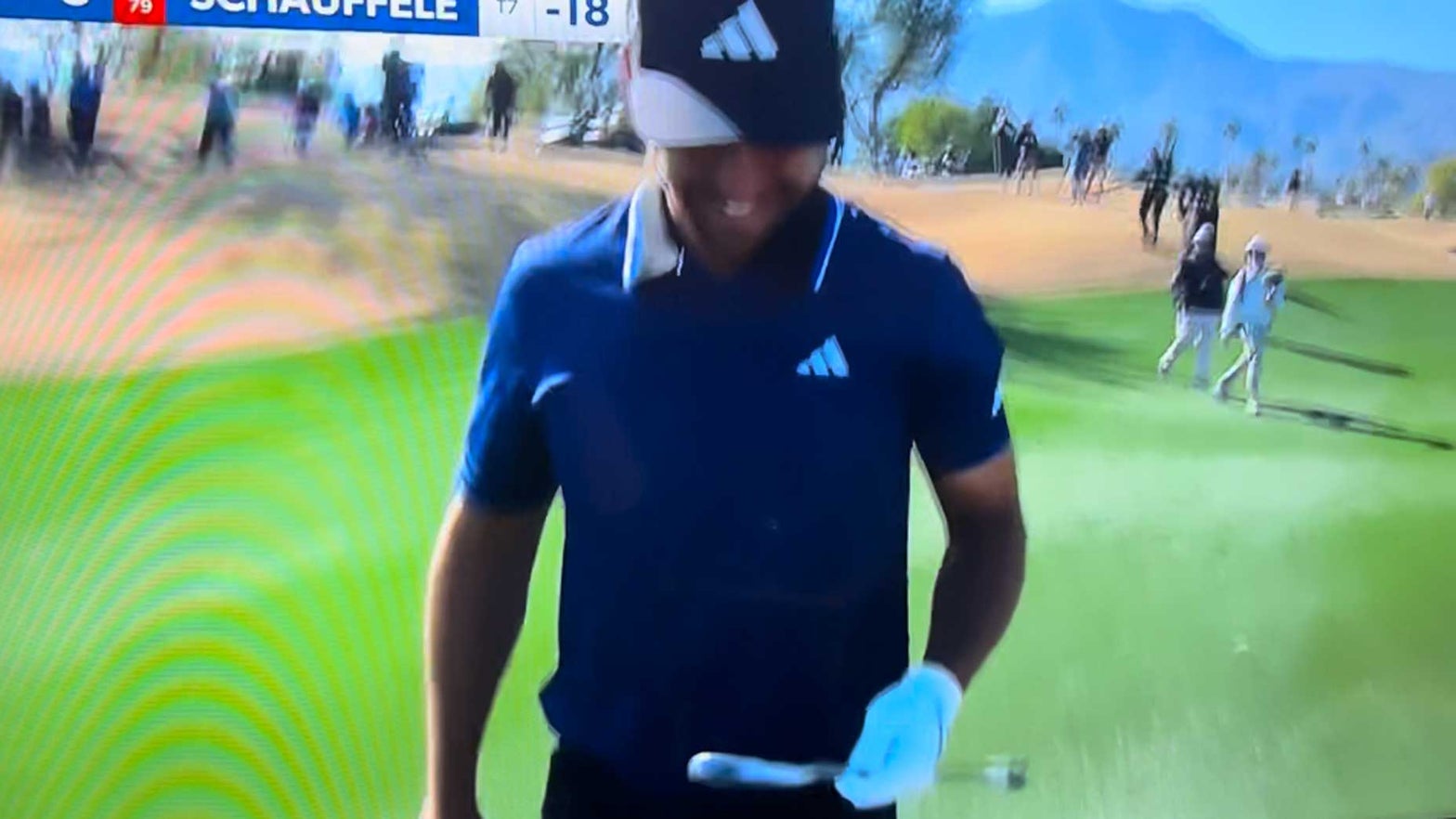 Xander Schauffele hit one of the most impossible shots. But that may not be the best part
