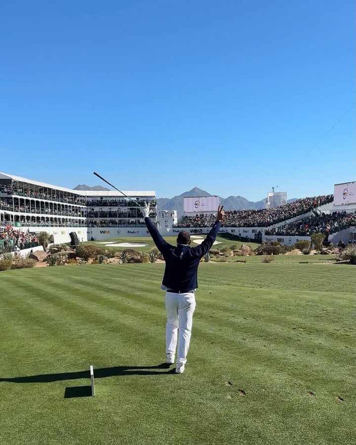 A TPC Scottsdale streaker, A-Rod's caddie and Theegala's entourage