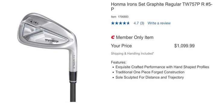 Costco is selling these Japanese-forged irons at an unreal price
