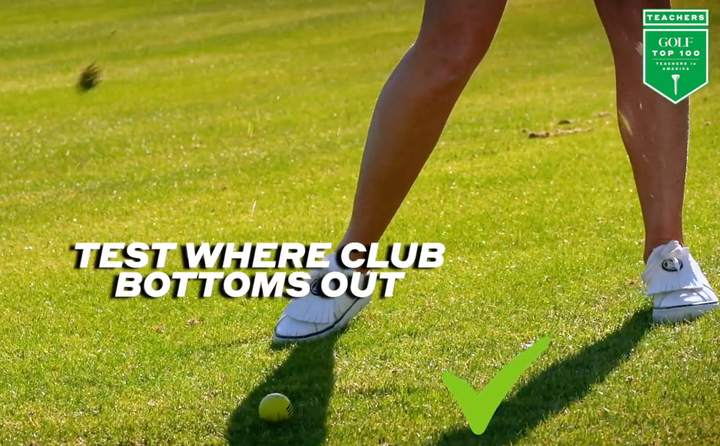 Make uphill lies easier on yourself with this simple tip