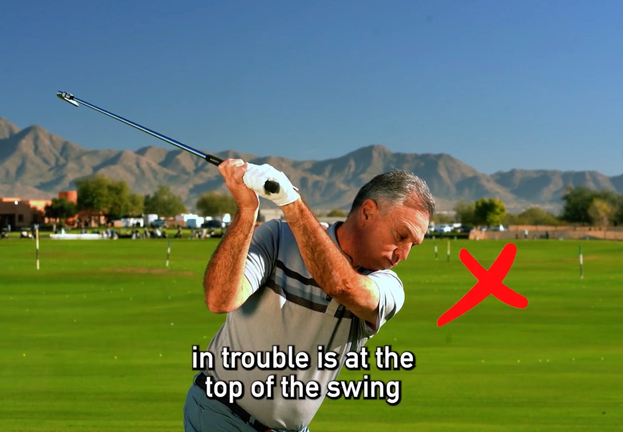 How to keep the club between your elbows like Jack Nicklaus