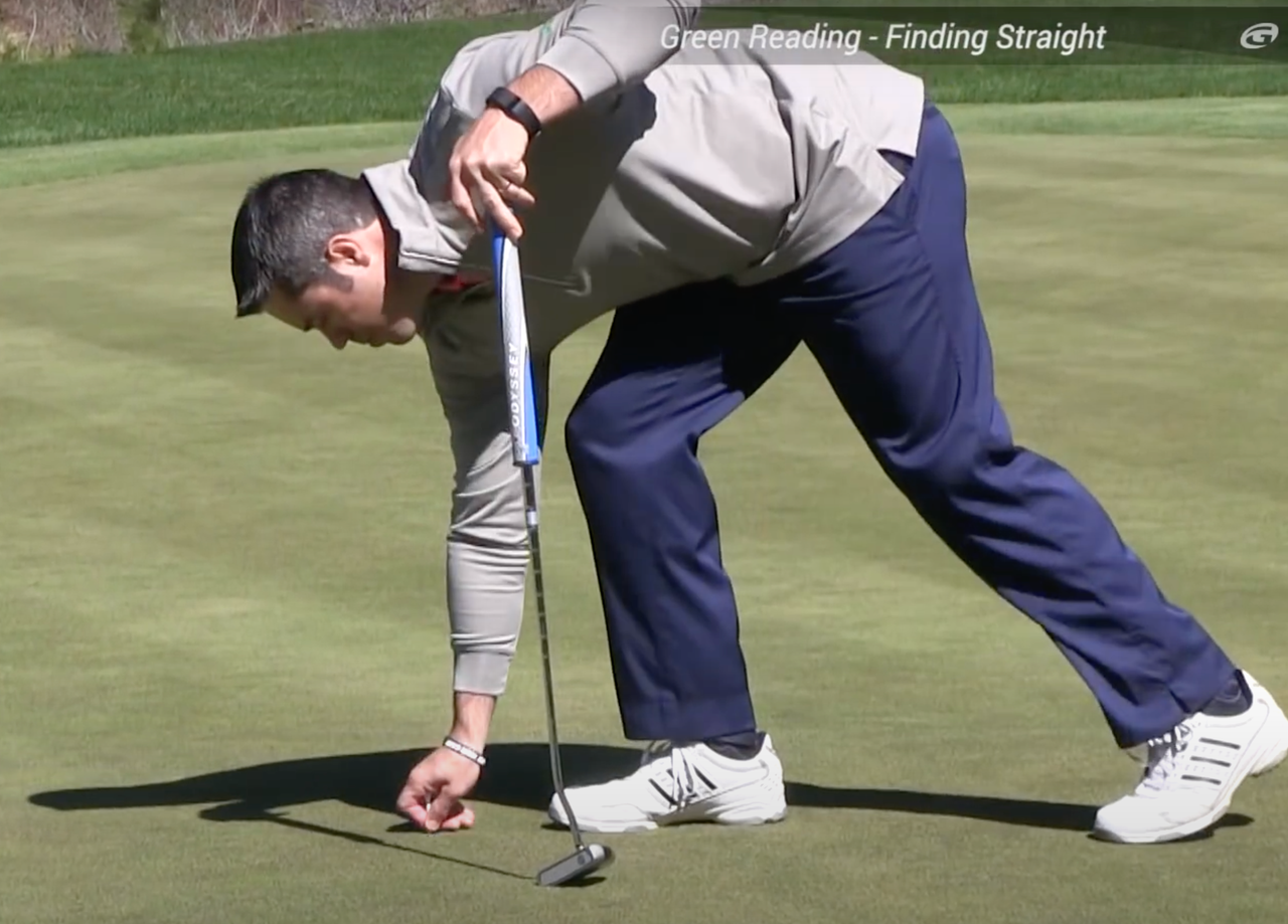 Using your feet in this green-reading drill will help you hole more putts