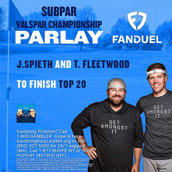 1 parlay we love and picks for the 2023 Valspar Championship