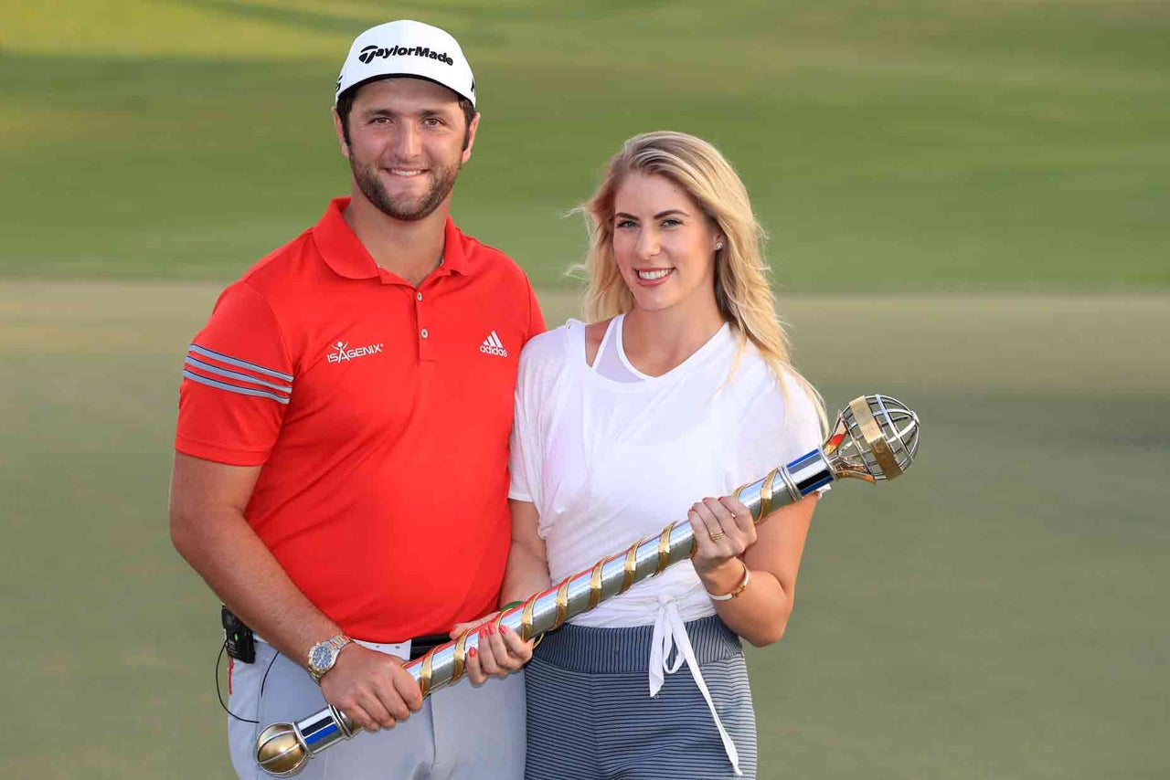 Meet Jon Rahm's wife, Kelley Cahill | Photos through the years