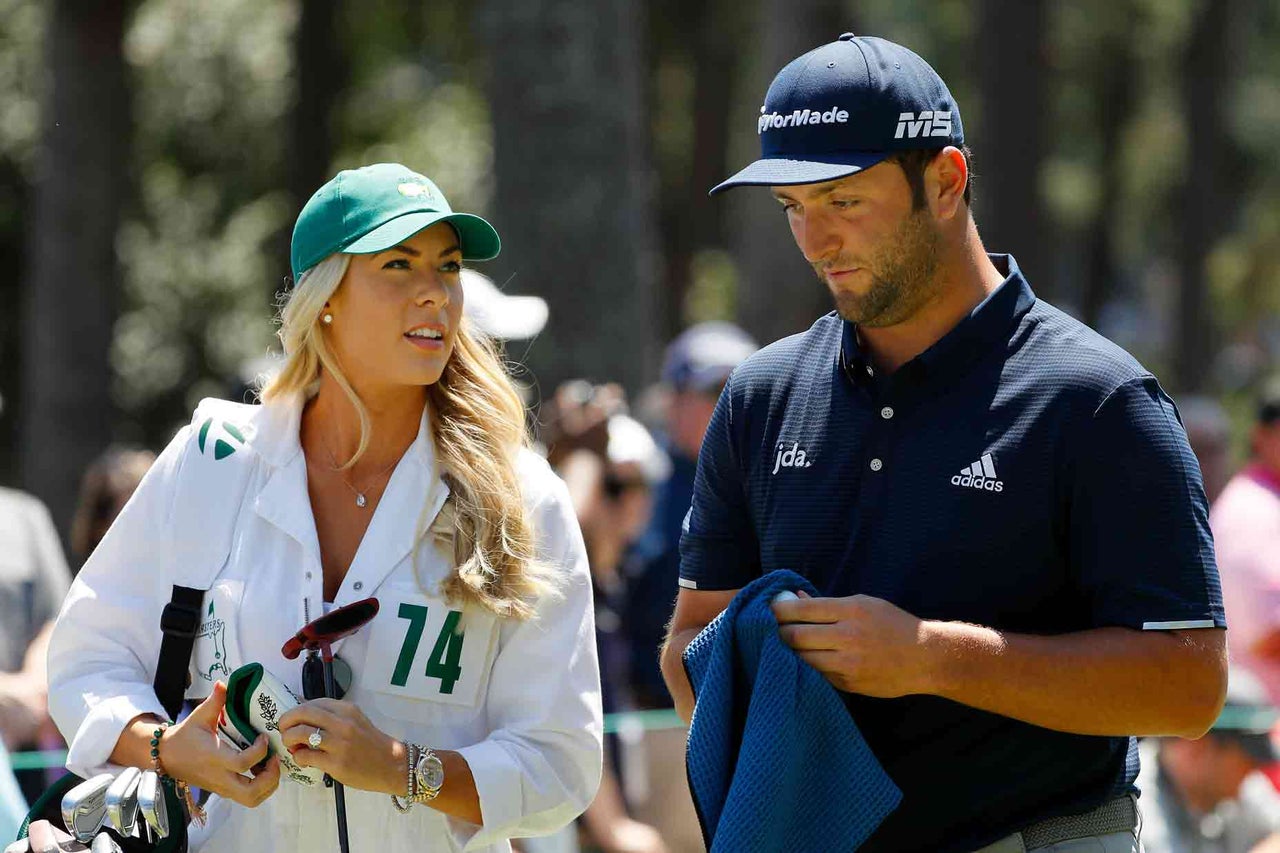 Meet Jon Rahm's wife, Kelley Cahill | Photos through the years