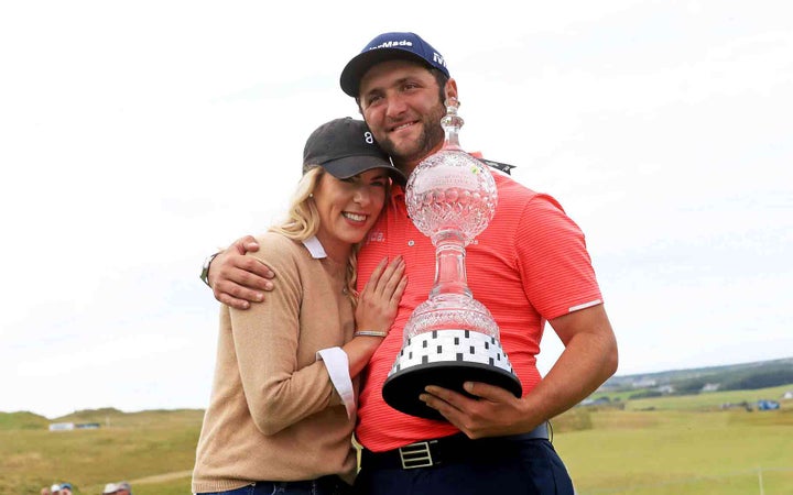 Meet Jon Rahm's wife, Kelley Cahill | Photos through the years