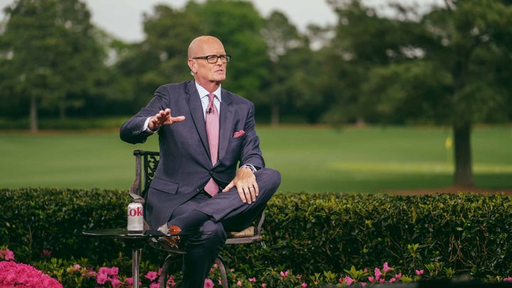 At the Masters, it’s hard to miss Scott Van Pelt