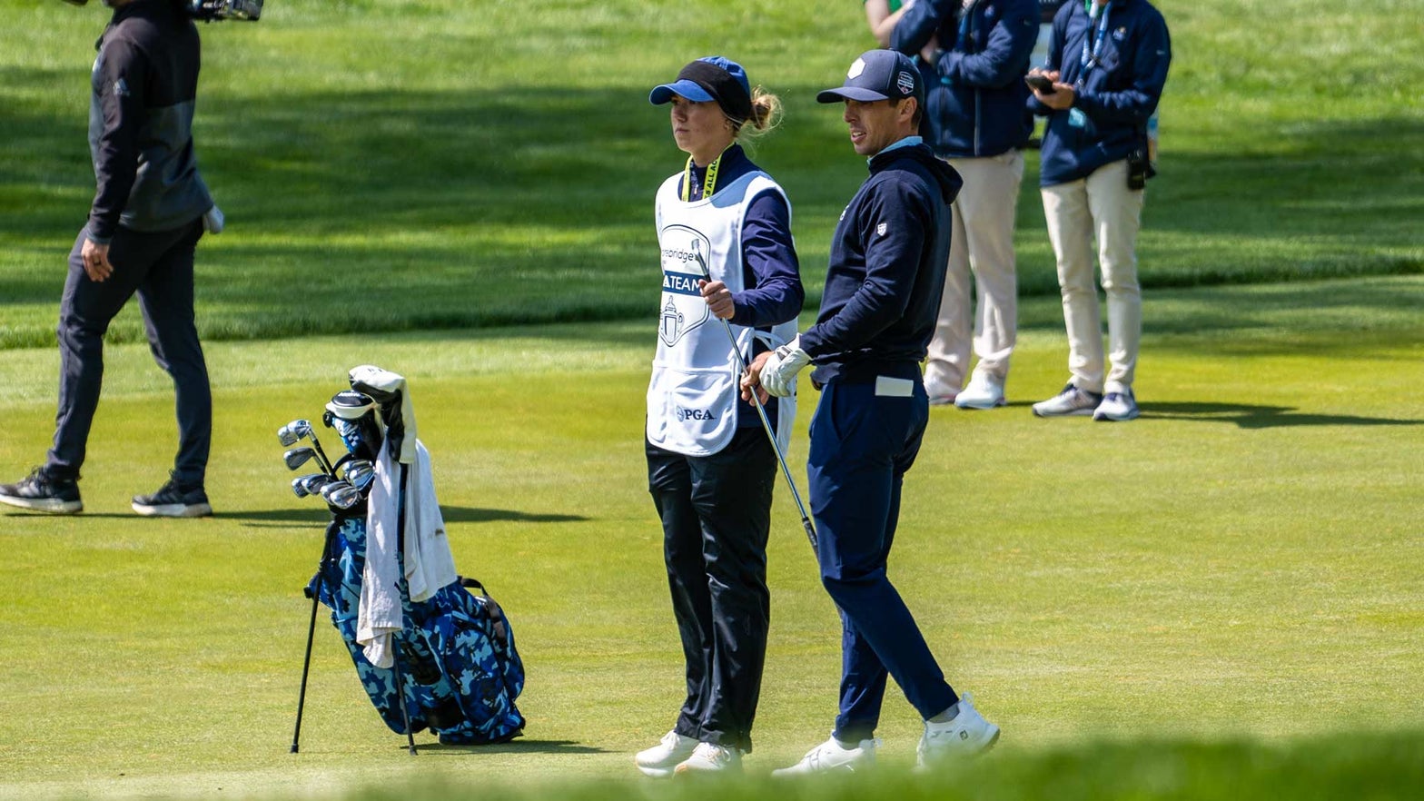 Why this PGA pro has a 19-year-old Oak Hill caddie at the PGA Championship
