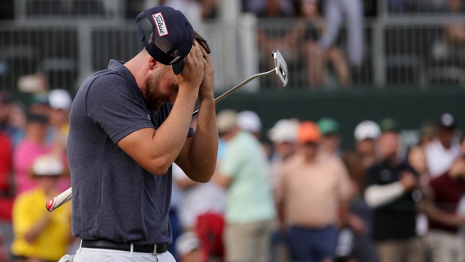 Wyndham Clark wasn't perfect Sunday, but that's what he prepared for